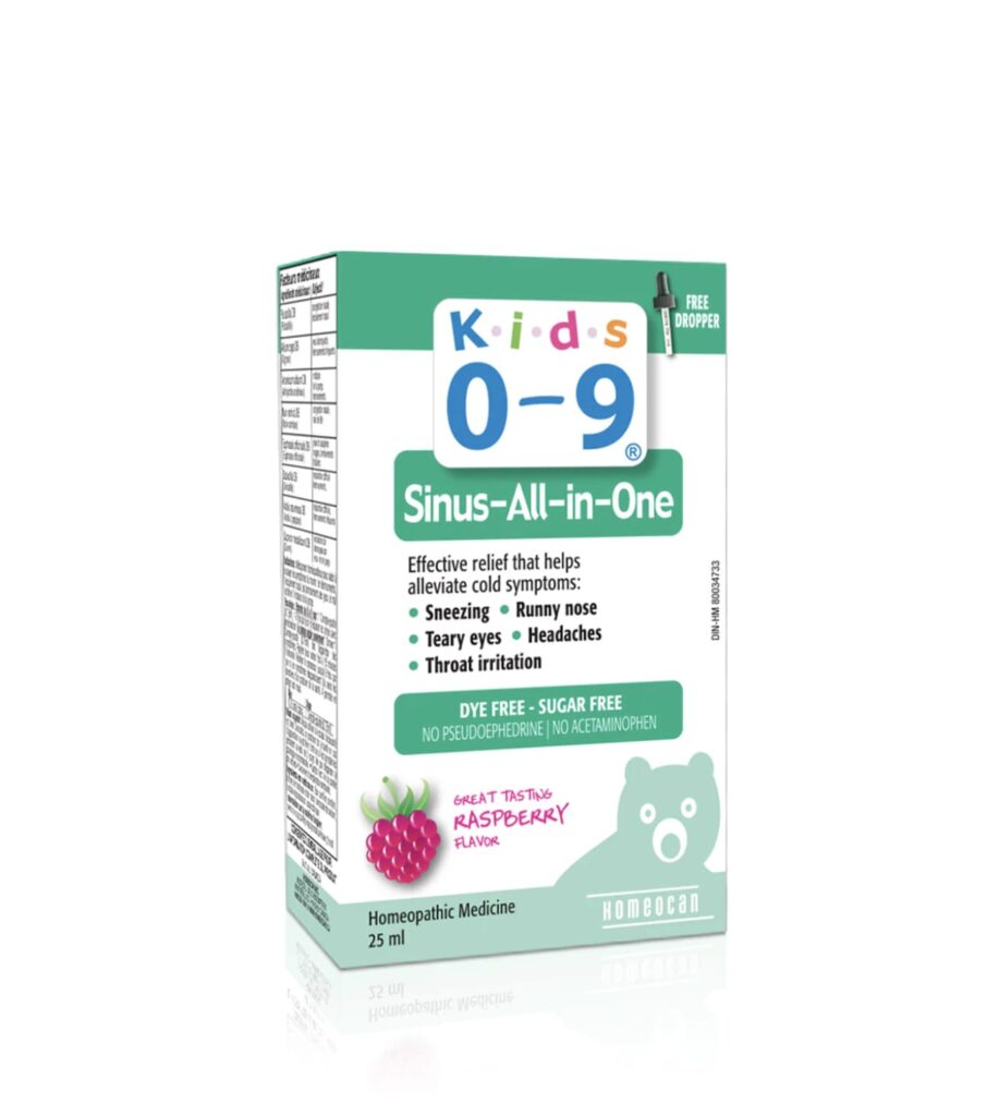 Buy Homeocan Kids 0 - 9 Sinus (All in One) 25ml - Maison Santé Pharmacy ...