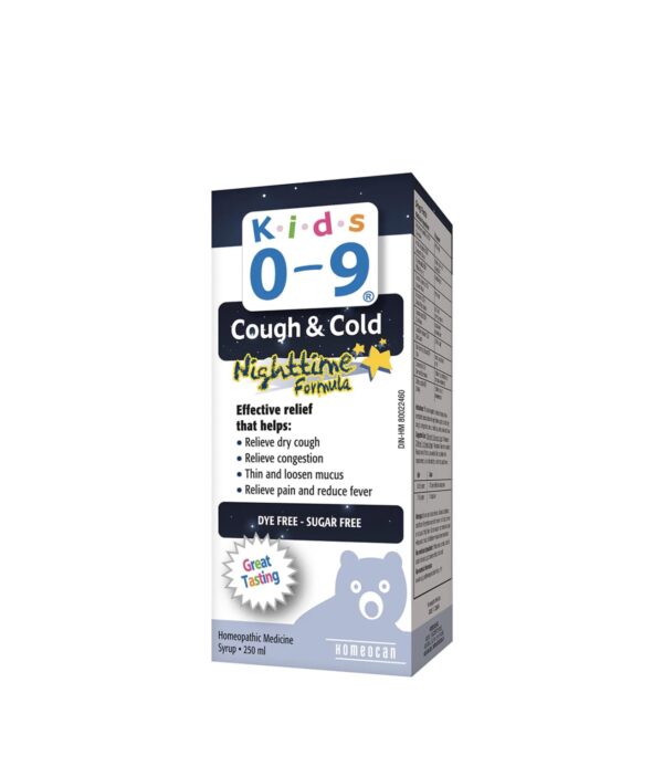 Buy Homeocan Kids 0 - 9 Cough and Cold Night Syrup 100ml - Maison Santé ...